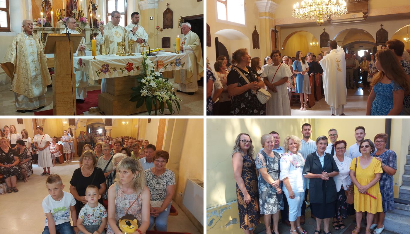 FOTO Prošćenje i misno slavlje u župi 'Svete Katarine djevice i mučenice' u Gornjem Mihaljevcu ...