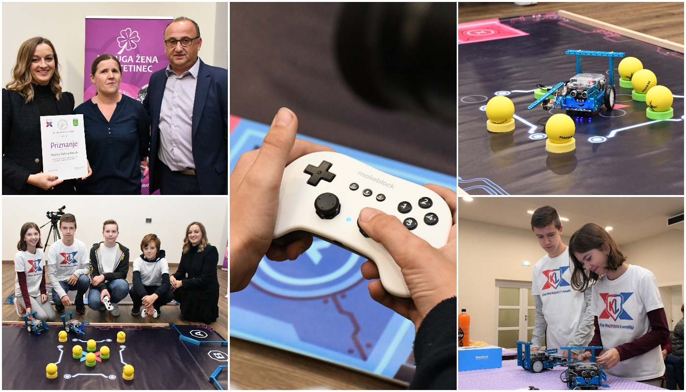 FOTO Uspjeh mladih robotičara: Svoje vještine demonstrirali Lucija i ...