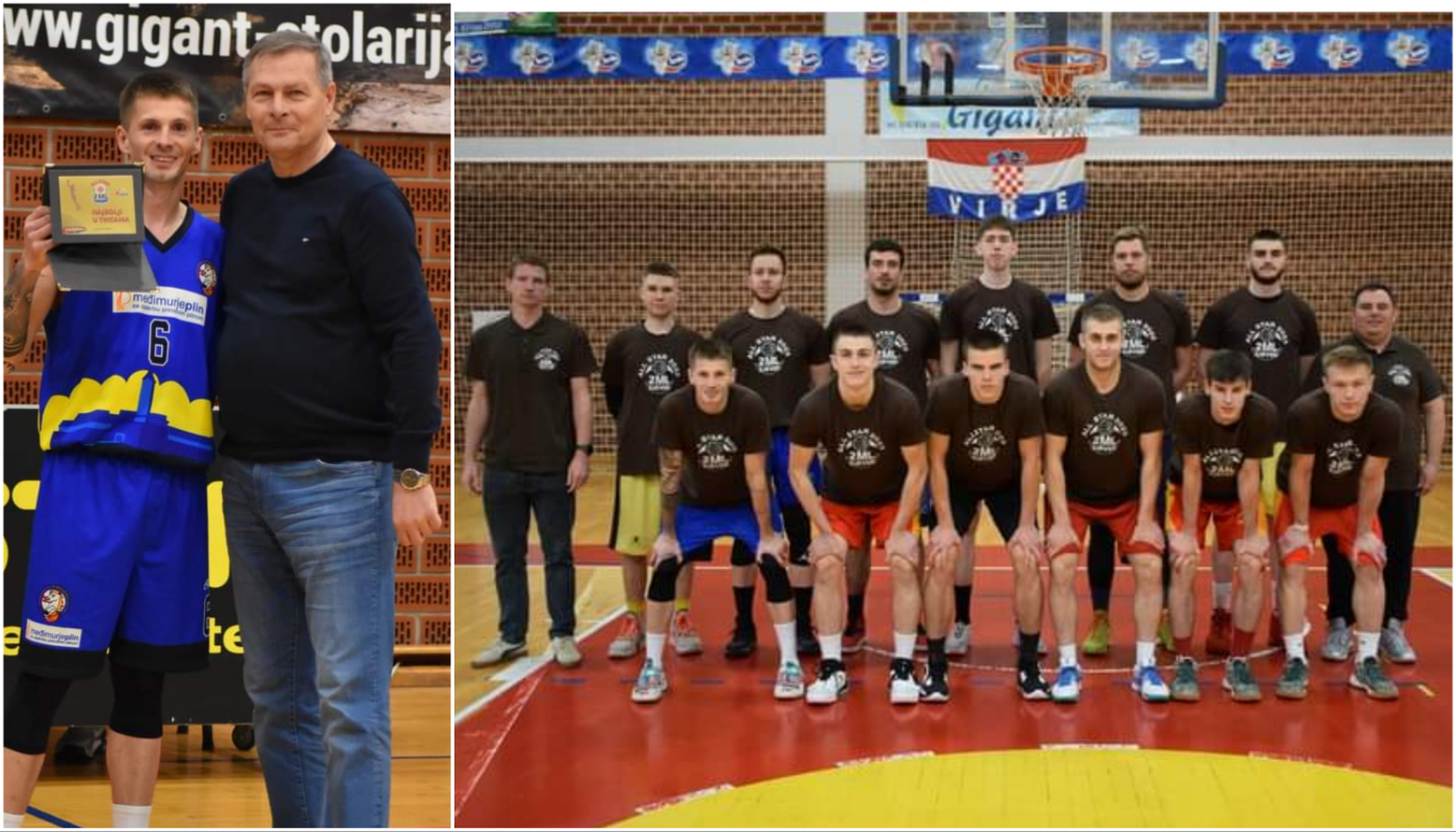 KK MEĐIMURJE Plaketu za najboljeg tricaša na All Staru dobio je Mario ...