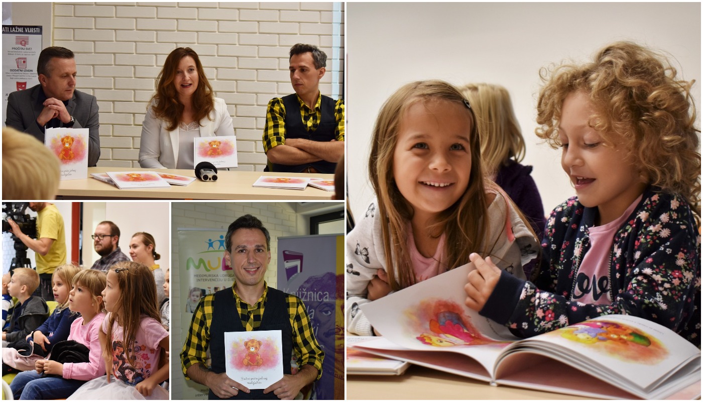 FOTO Predstavljena MURID-ova slikovnica 'Sretna priča jednog medvjedića ...