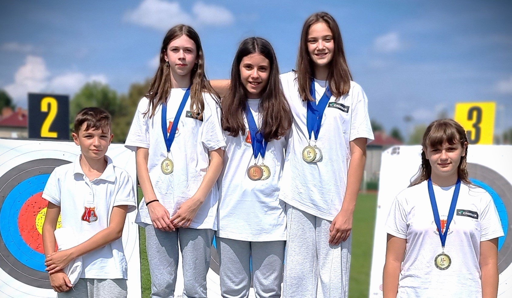 PRVENSTVO HRVATSKE ZA DJECU DO 14 GODINA Četiri medalje za streličare ...