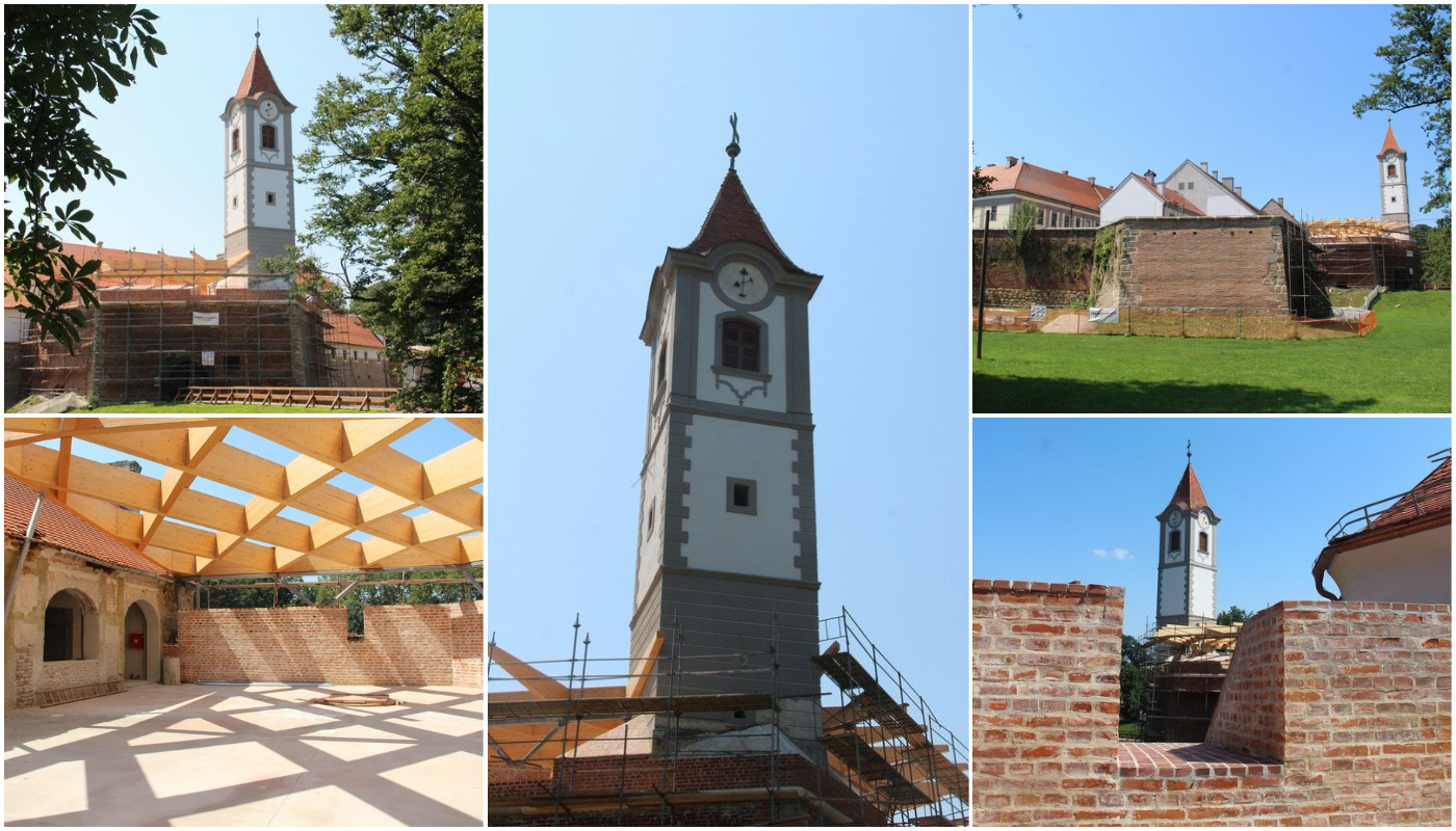 FOTO Stari grad Čakovec poprima svoje novo ruho - replika barokne ...