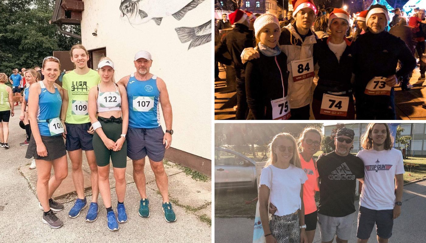 OBITELJ HERC ŽIVI SPORTSKI ŽIVOT Mama Renata, tata Darko te djeca ...