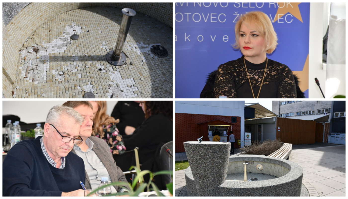 VESNA BARANAŠIĆ HORVAT Fontana na tržnici izgleda kao da je stara ...