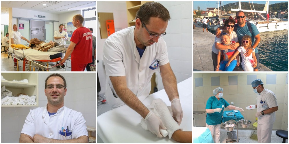 MLADI I USPJEŠNI Saša Rakić svojih hitnim intervencijama s kolegama ...