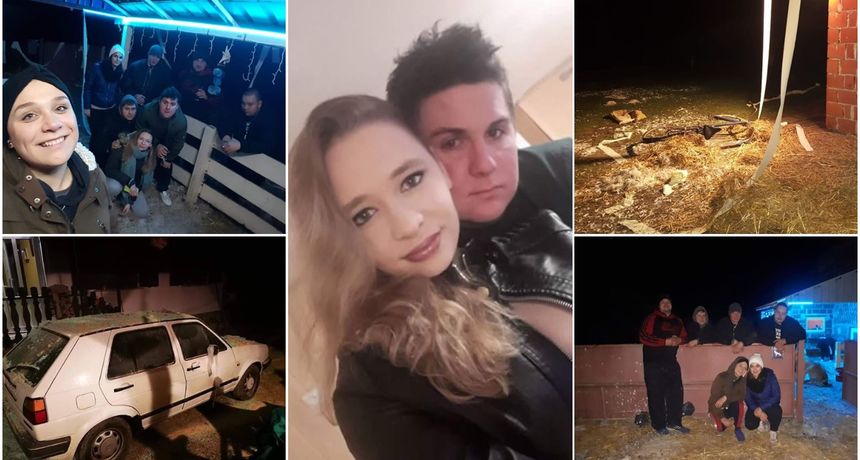 FOTO Potepanje u Donjem Mihaljevcu: Zaručili su se Marta Balent i Ivan ...