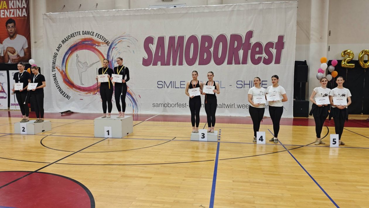 ČAKOVEČKE MAŽORETKINJE 13 medalja i veliki pehar za najbolju ...