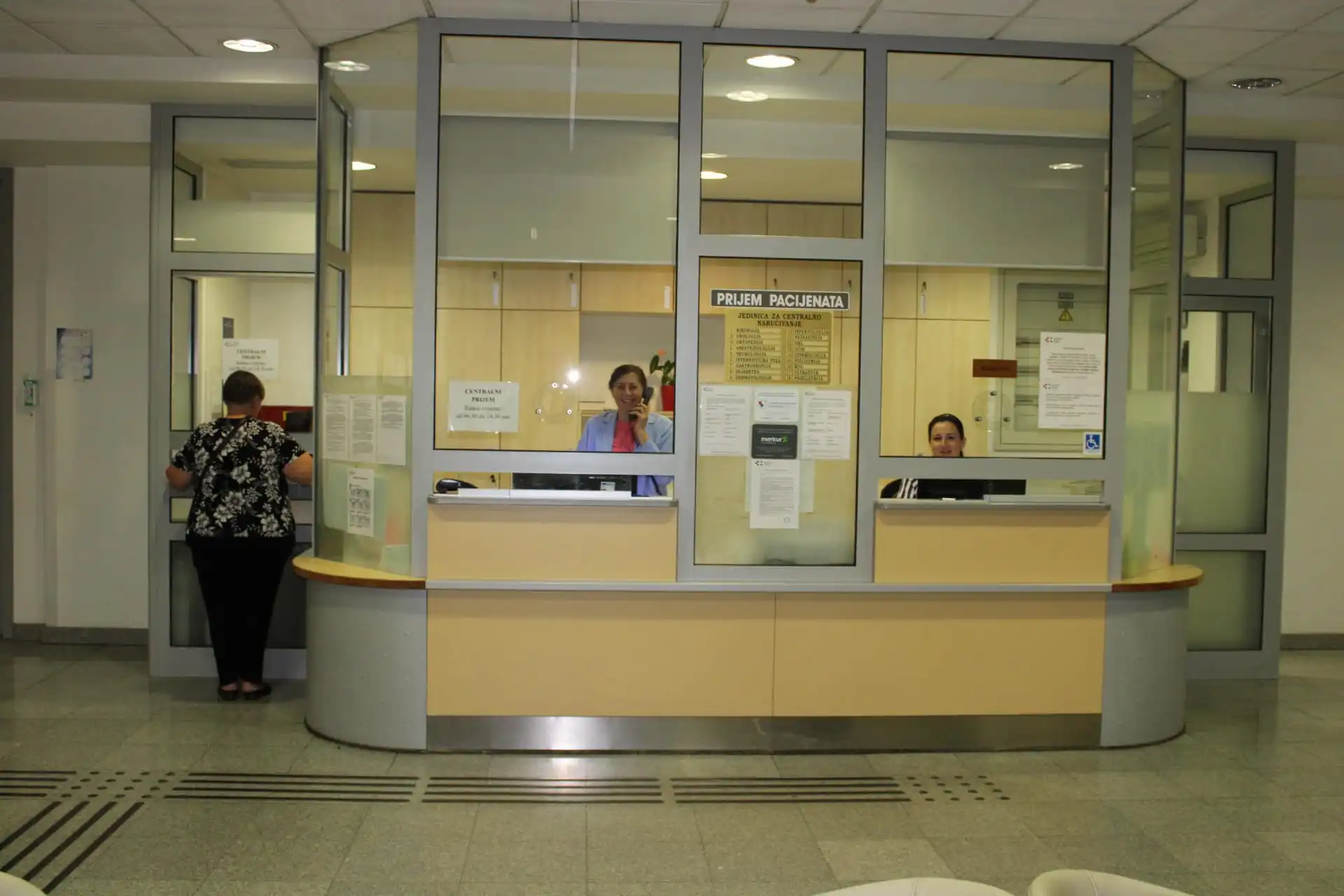 CENTRALNI PRIJEM ŽB ČAKOVEC Ključna služba za prijem pacijenata i ...