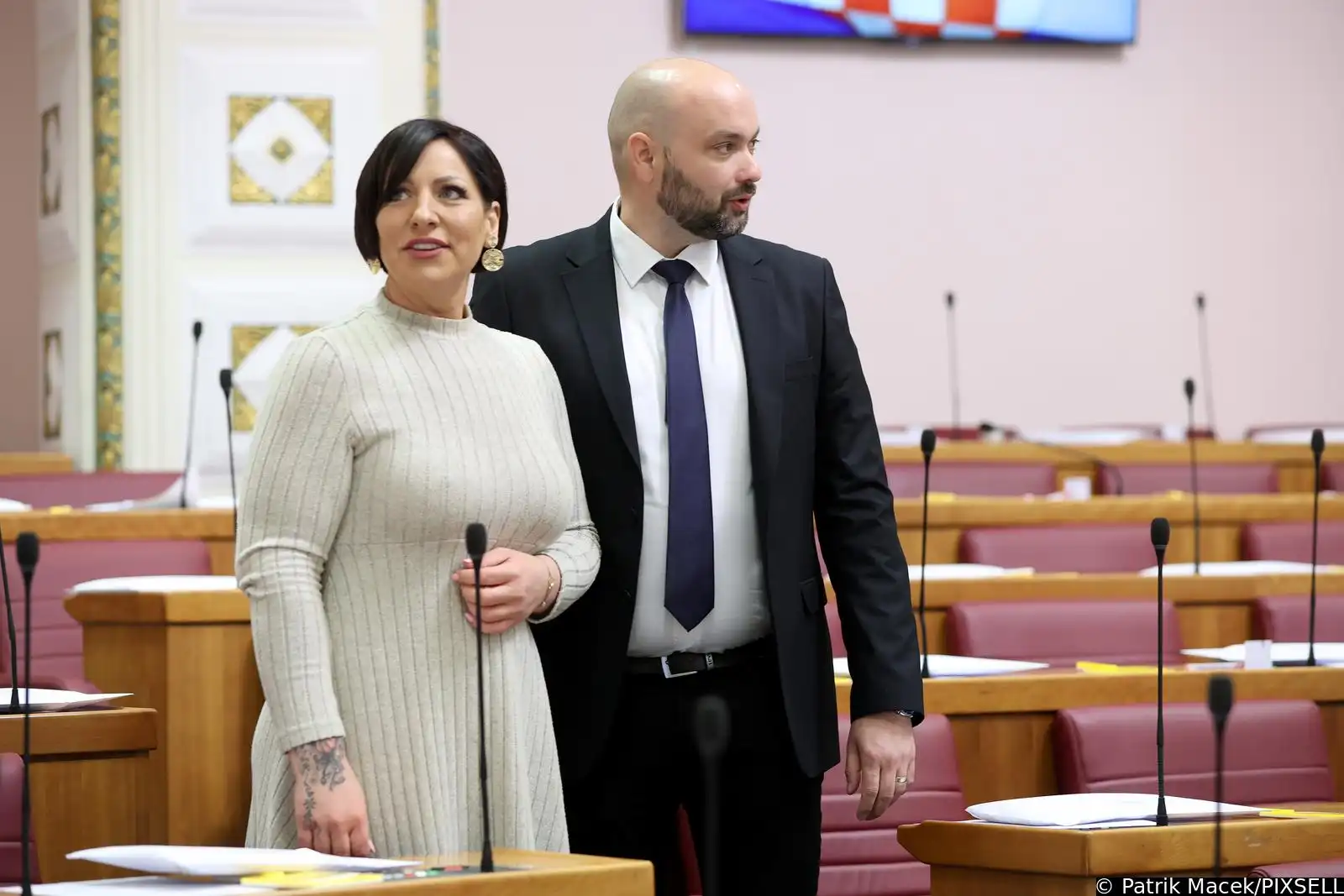 PRIJATELJSTVO IZ MEĐIMURJA U SABORU Boška Ban Vlahek i Ivica Baksa na ...