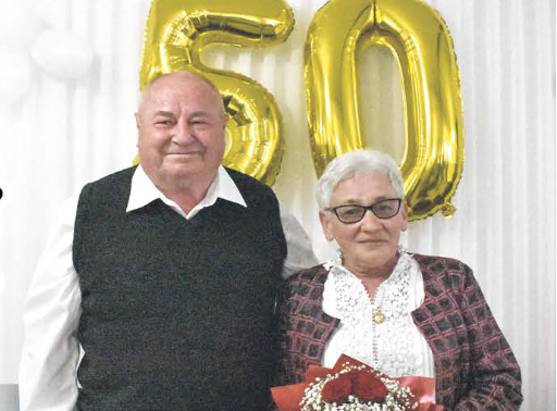 ZLATNI PIR Supružnici Terezija i Antun Sabol iz Ivanovca proslavili 50 godina braka - eMedjimurje.hr