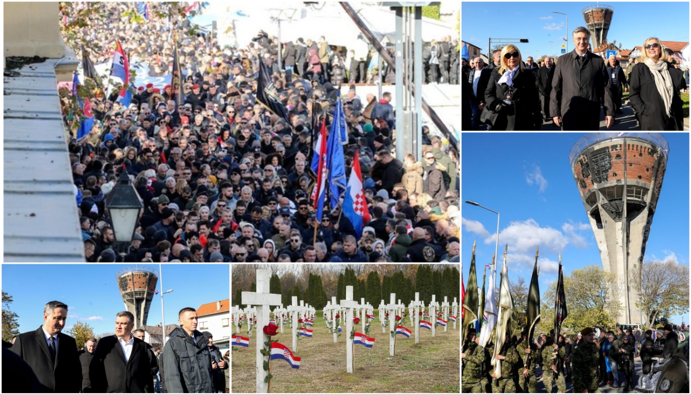 DOSTOJANSTVENO I U MIRU Građani odali počast gradu heroju: 'Vukovaru se ...