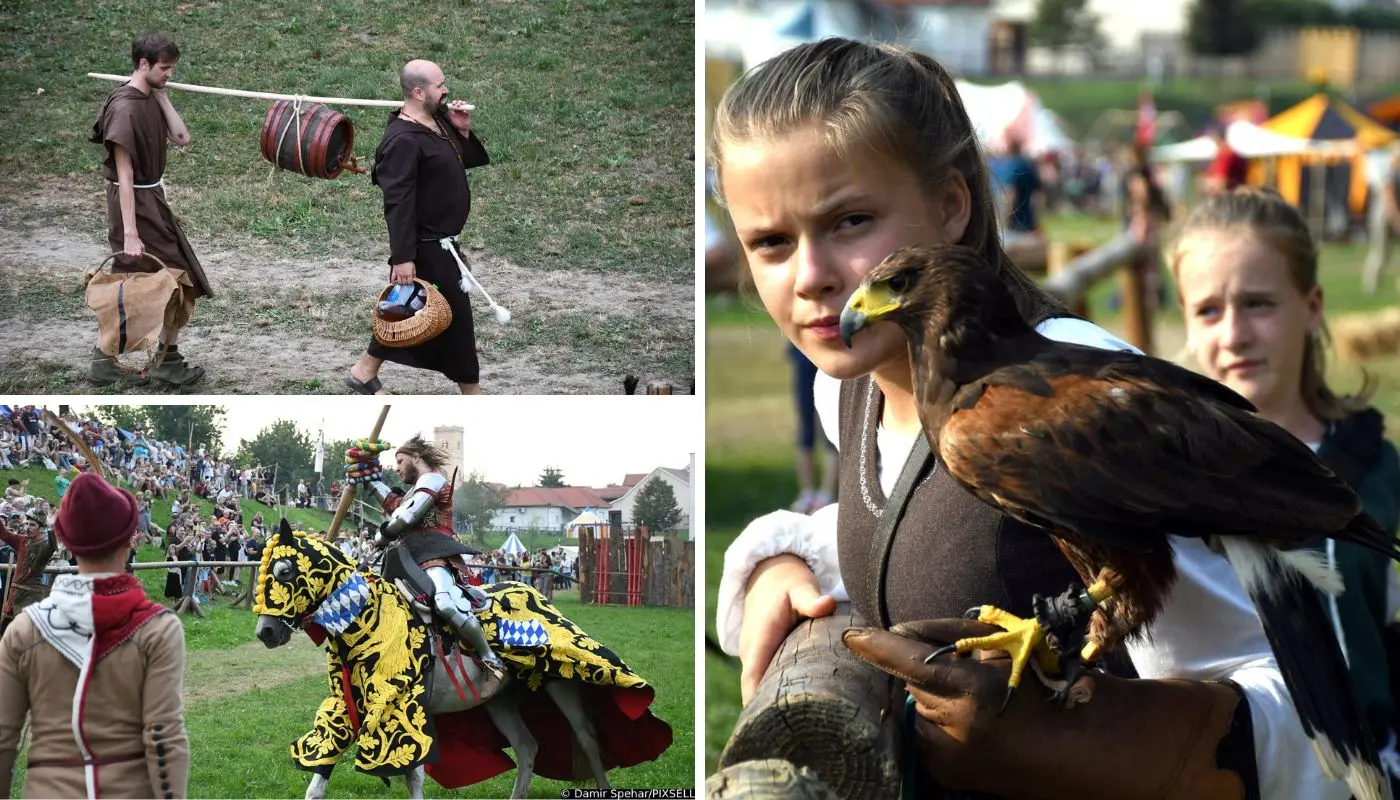 ZRINSKI SE VRAĆAJU U ČAKOVEC Sokolari, konjanici, kmetovi i gospodari ...